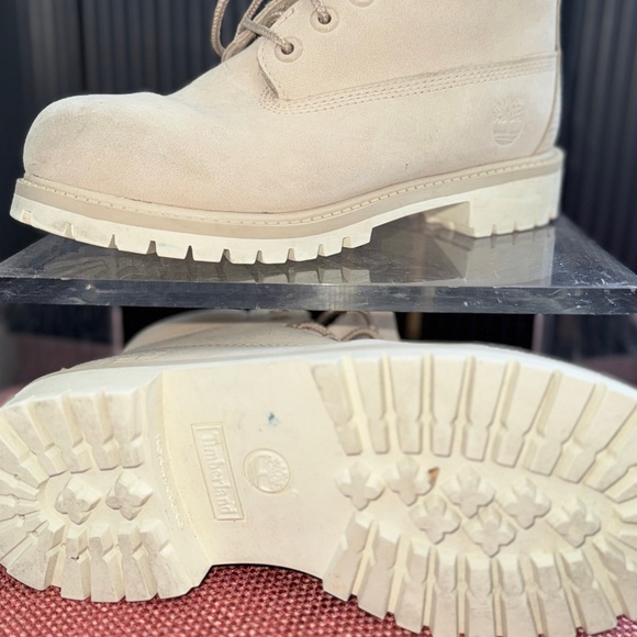 Timberland | Shoes | Timberland Beige Suede Boots | Poshmark